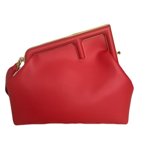 Fendi | Bags | Red Fendi First Bag | Poshmark